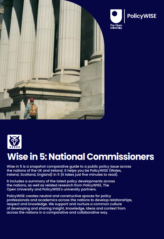 Wise In 5 National Commissioners PolicyWISE